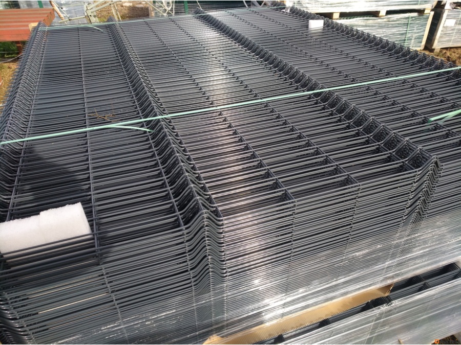 10 HEKWERK double wire panels HT 600 RAL 6005 - Construction - auctelia.com