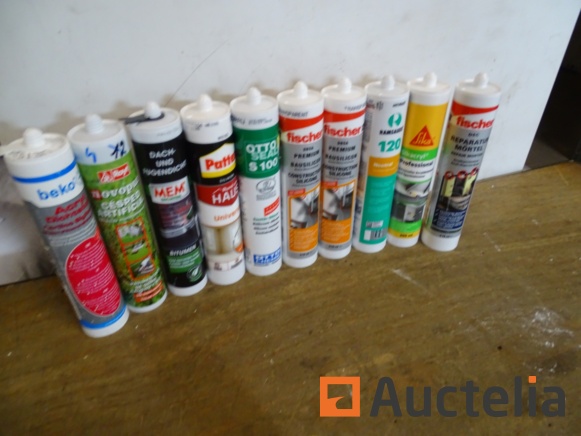 10 Silicone Cartridges (Make and colours various) - Accessories - Othe ...