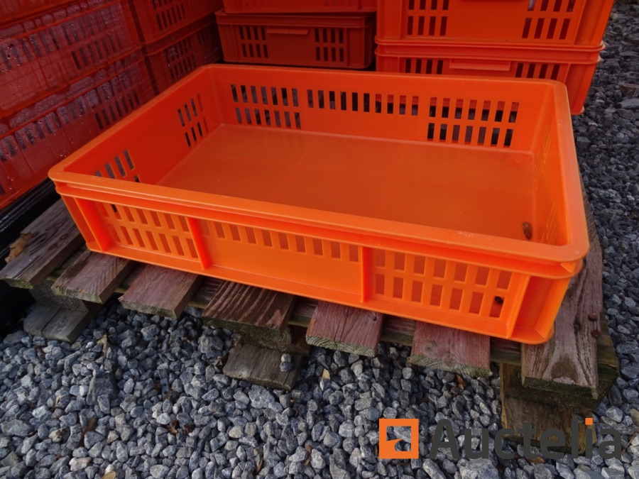 10 Storage boxes plastic closed bottom, openwork walls - Storage boxes ...