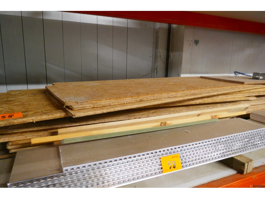 19 OSB panels - 4 drywall with reinforcement in metal - 15 stucco shee ...