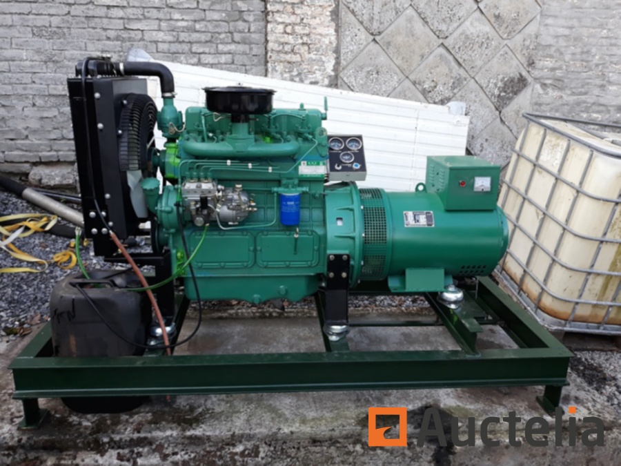 24KW 3-phase diesel generator with engine K4100D - Construction - Gene ...