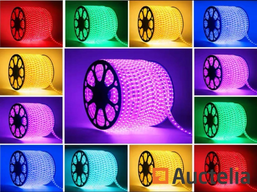 4 x 50 meter waterdichte LED-strip - RGB Multicolor - Lighting fixture ...