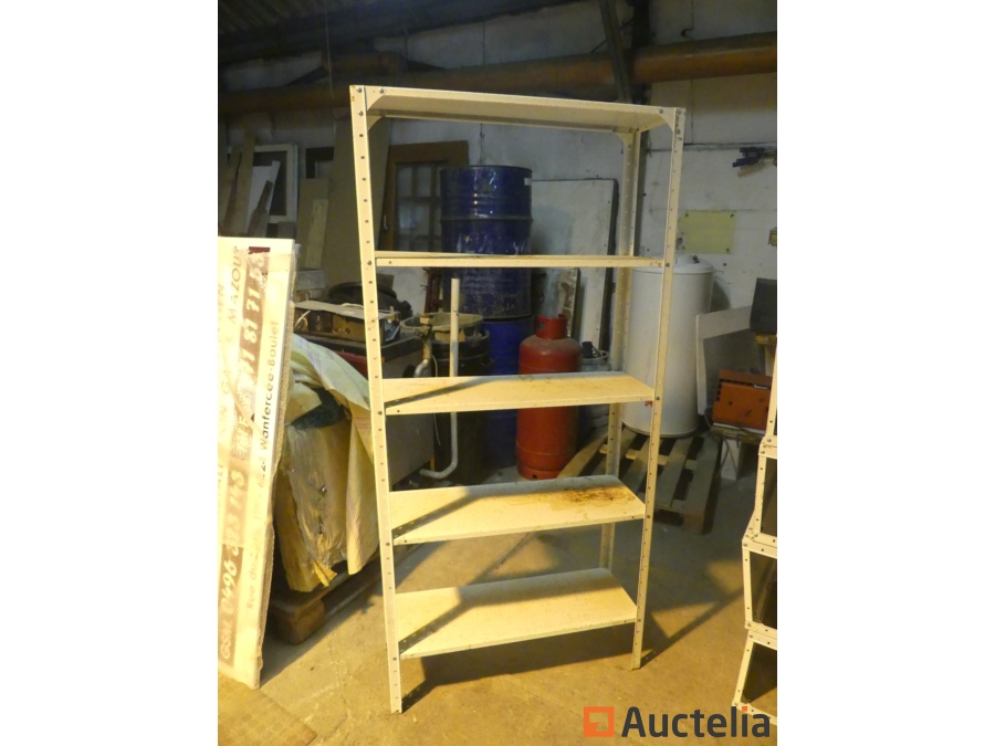 5 demountable metal Shelves - Storage - Shelves - auctelia.com