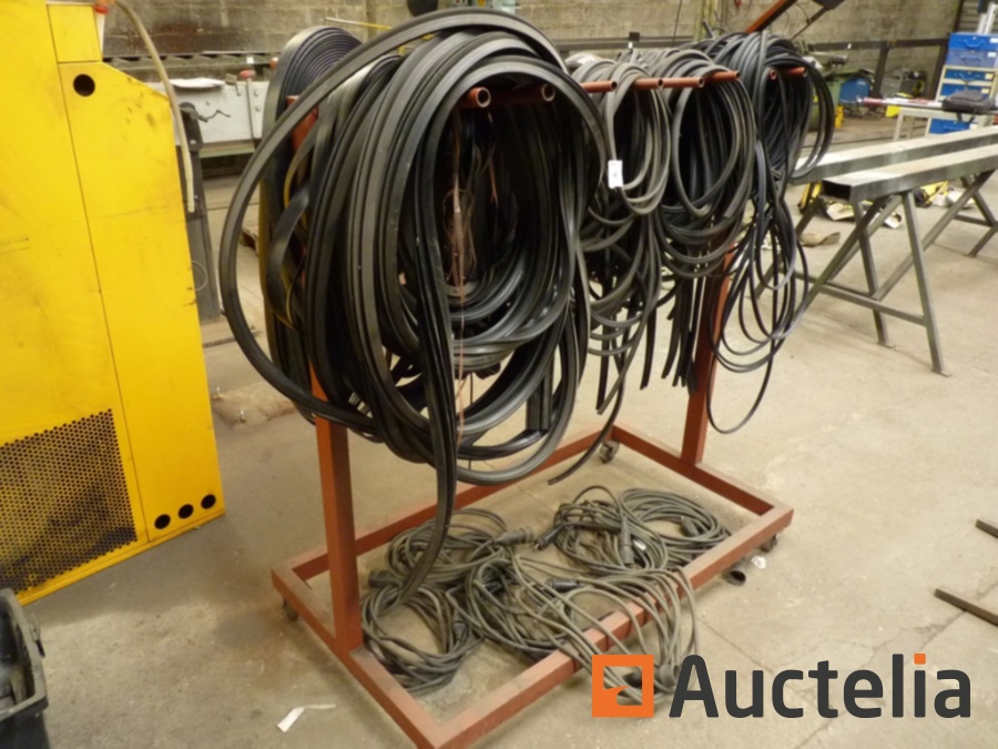 5 Extension cables, trolley with metal joinery gaskets - Electrical eq ...