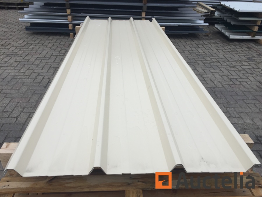 5 Roof Plates | Facade Plates | Metal | New | Unused (300 x 105 cm) 16 ...