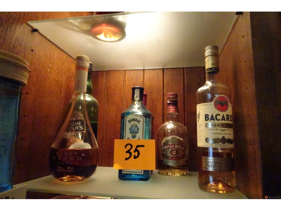 50 Bottles spirit alcohol - Alcohol - auctelia.com