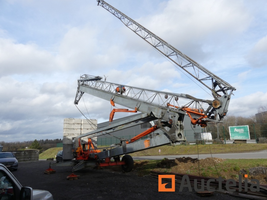 Arcomet 24.5 City foldable self-erecting tower crane - Cranes - Self e ...