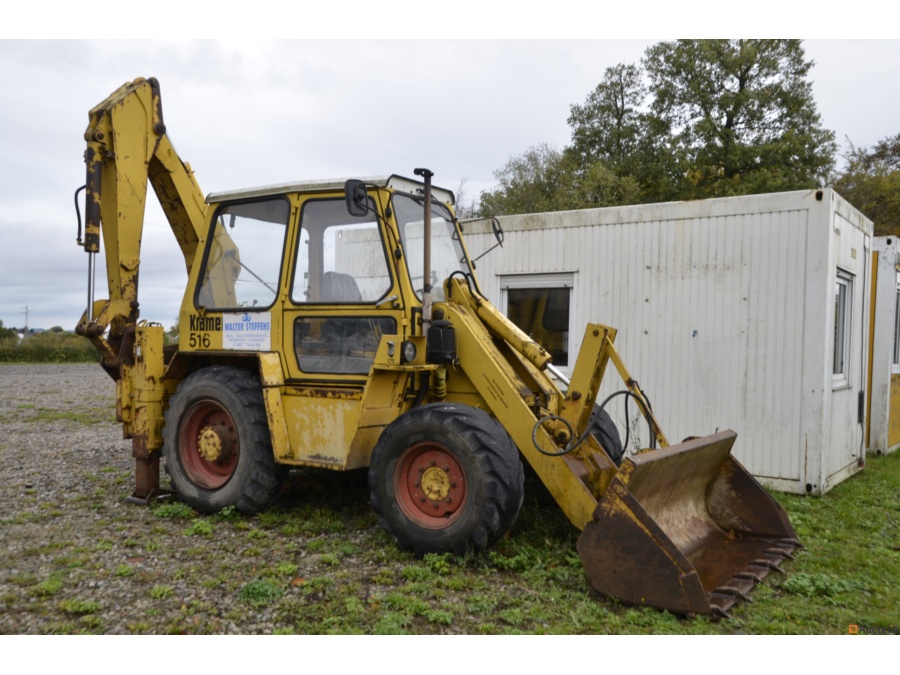 Backhoe loader Kramer TB80 - WITHOUT documents - Construction - Backho ...