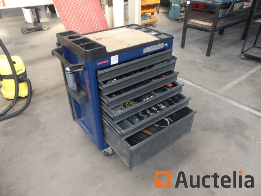 BERNER Tool trolley - Garage - Workshop tool trolley - auctelia.com