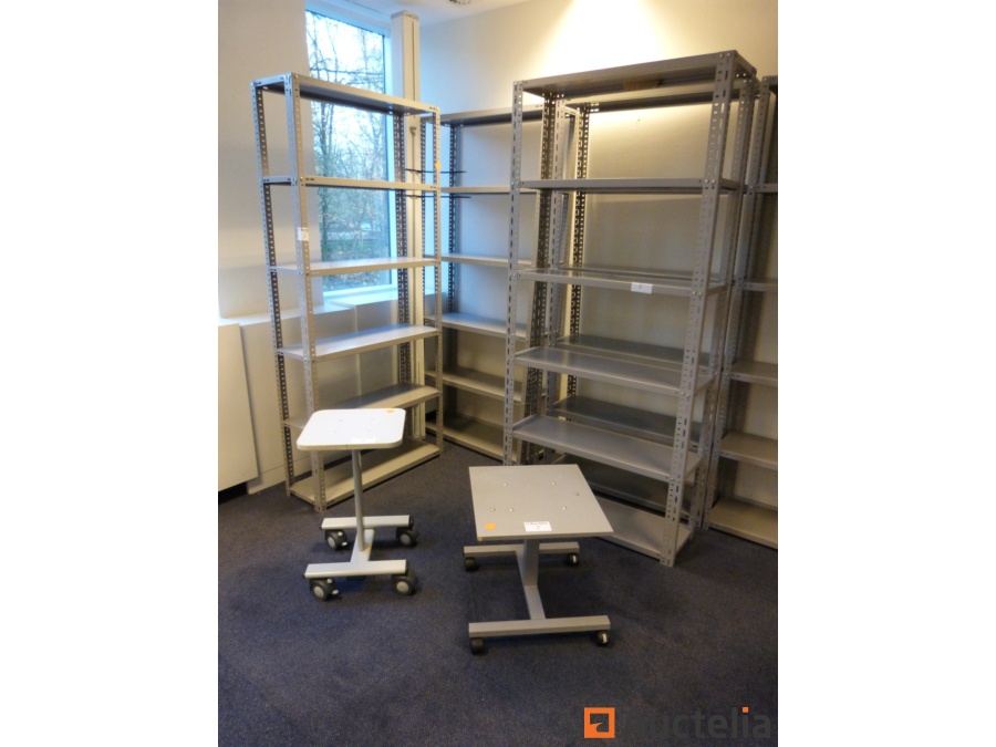 Bulo Shelves, wall chart, small tables on casters... - Other industrie ...