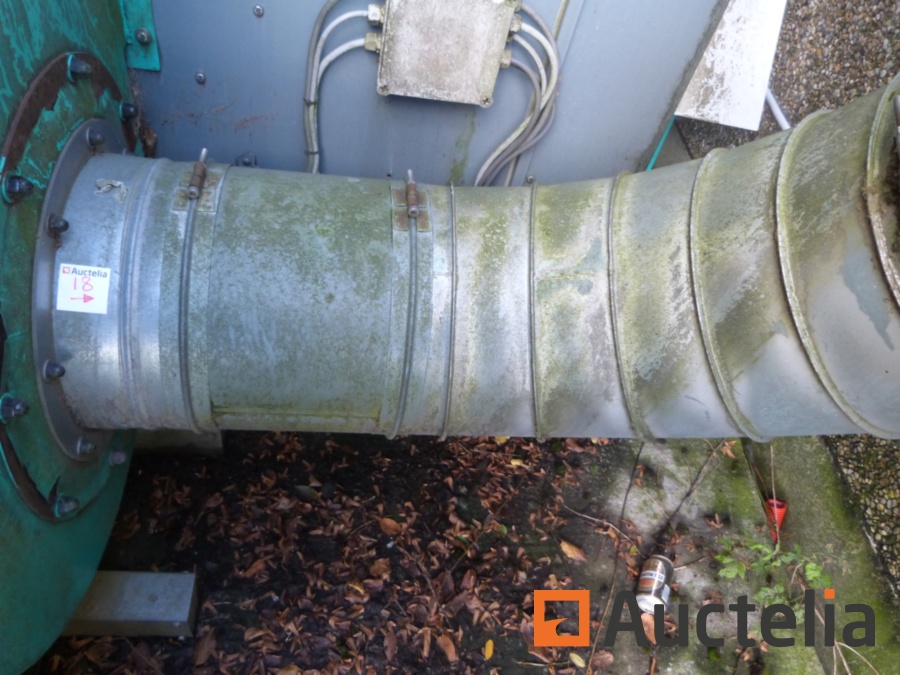 Chip extractor unit galvanized pipes - Woodworking - Dust collectors ...