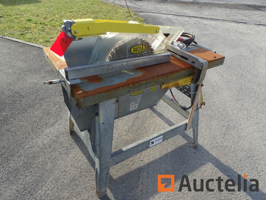 Circular saw de chantier AVOLA ZB 400-6 on table - Construction - Cons ...