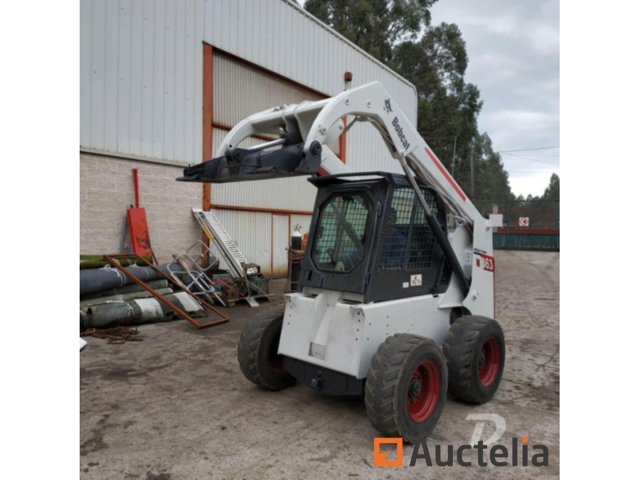 Compact loader Bobcat 863H - REF1433 used at auction - Auctelia