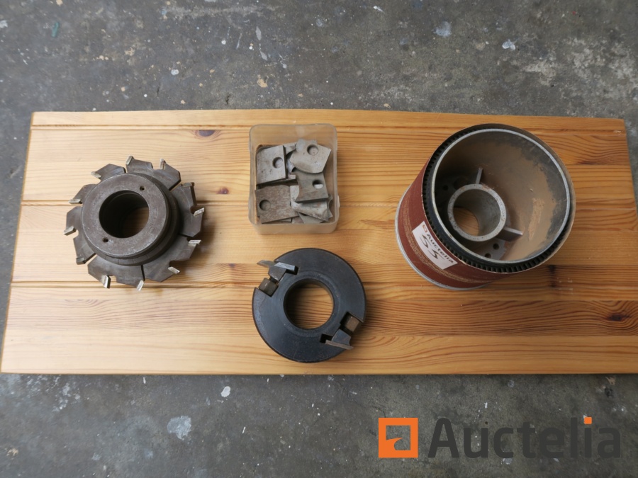 Cutter with extendable grooves, profile tool holder with knives, Festo ...