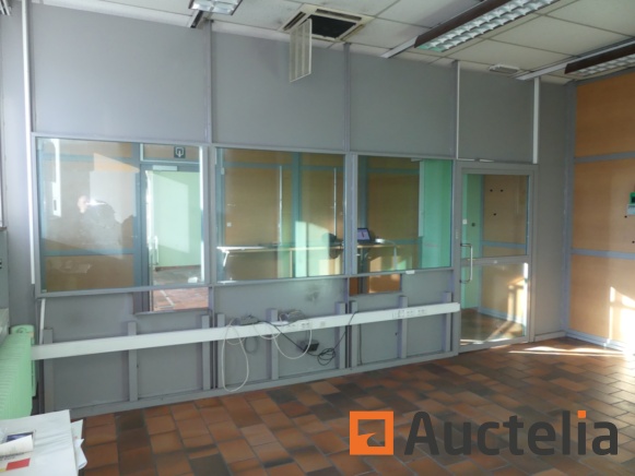 Emergency staircase, armored counter, electric cabinets - Construction ...