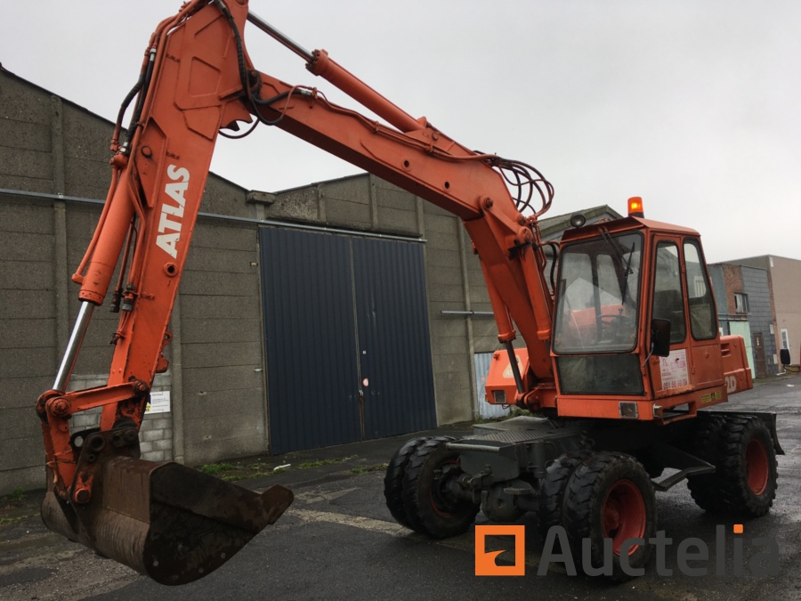 Excavator Atlas 1302d - Excavators - Wheeled excavators - auctelia.com