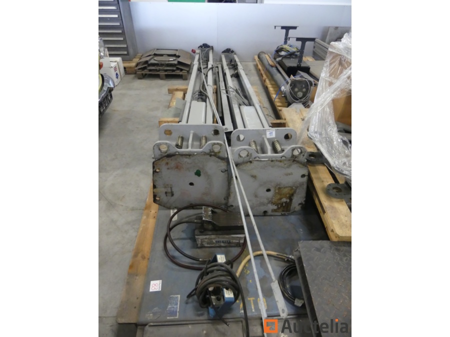 Garage bridge 2 columns Rotary lift SPOA40E - 2 column garage bridge ...