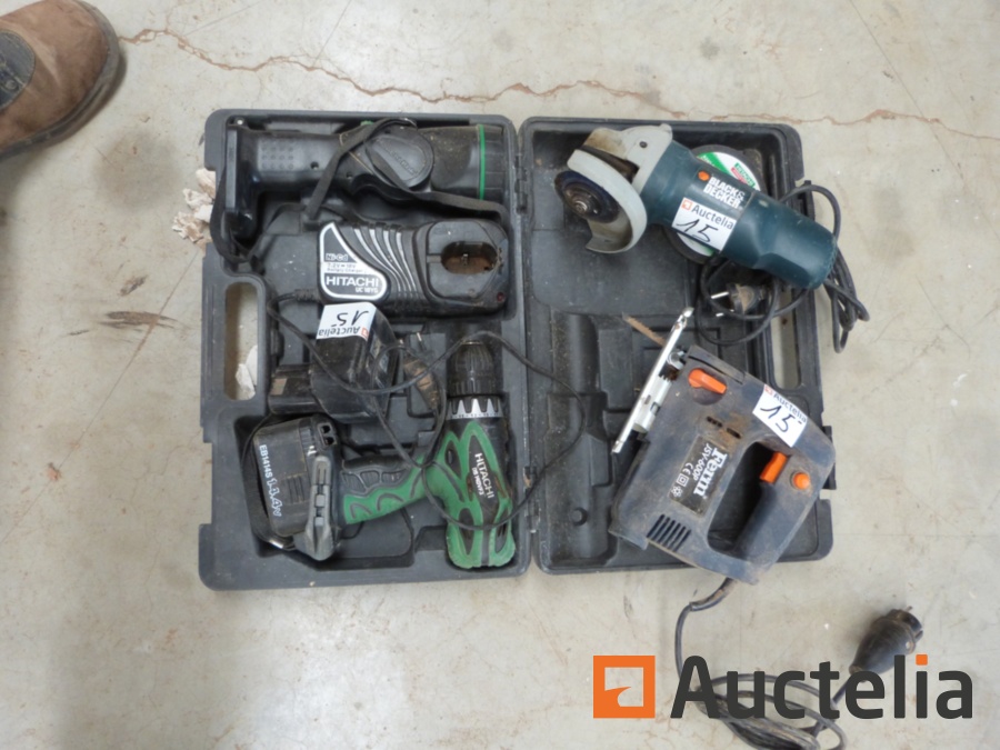 Jigsaw Ferm JSV-600P, Deburring saw, Drill on battery - Construction ...