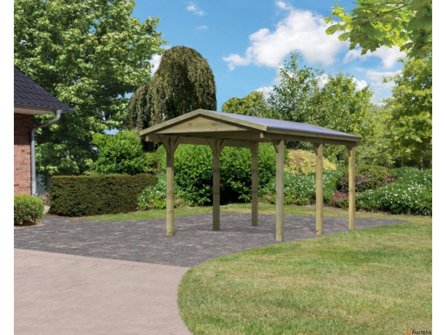 K263 canopy/carport gable roof - Carport - auctelia.com