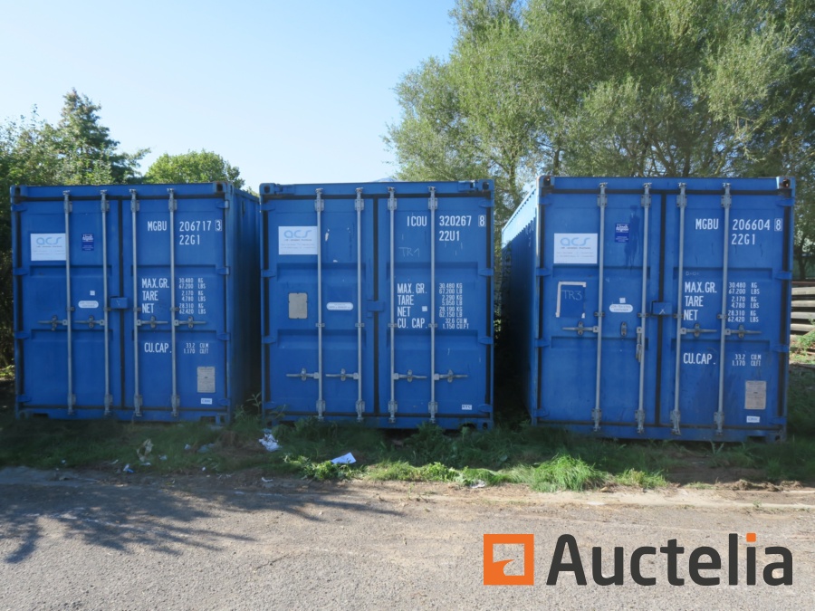 Maritime Container 33 m³ with vertical winding machine, ferrule manufa ...