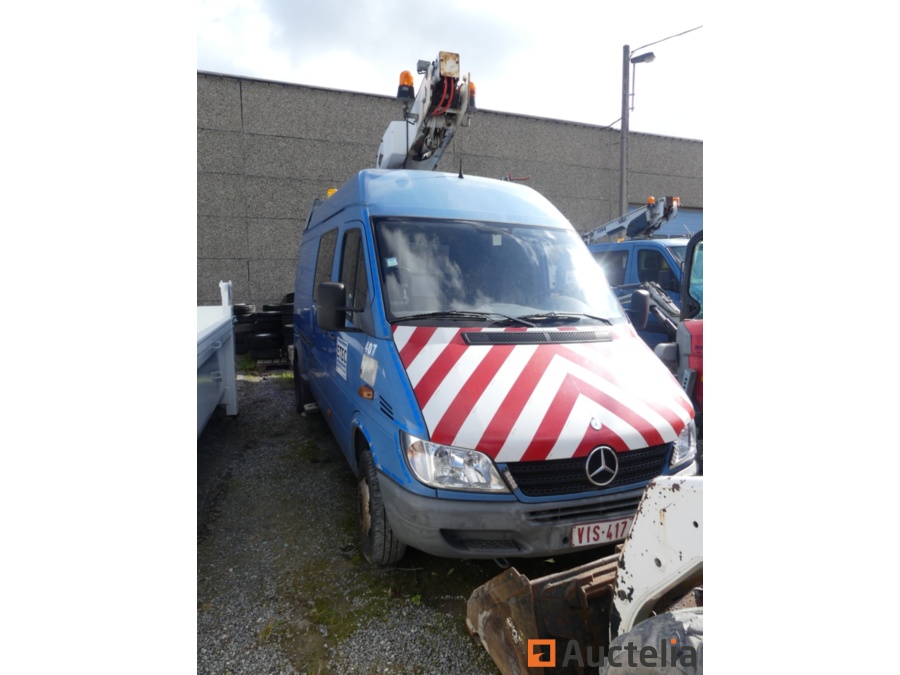 Matis : 407 - Pick-up Truck with aerial platform Mercedes Sprinter 41 ...