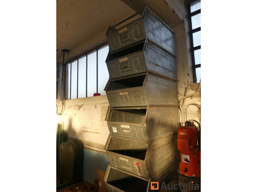 Metal Galvanized Storage boxes - Handling & Storage - Storage ...