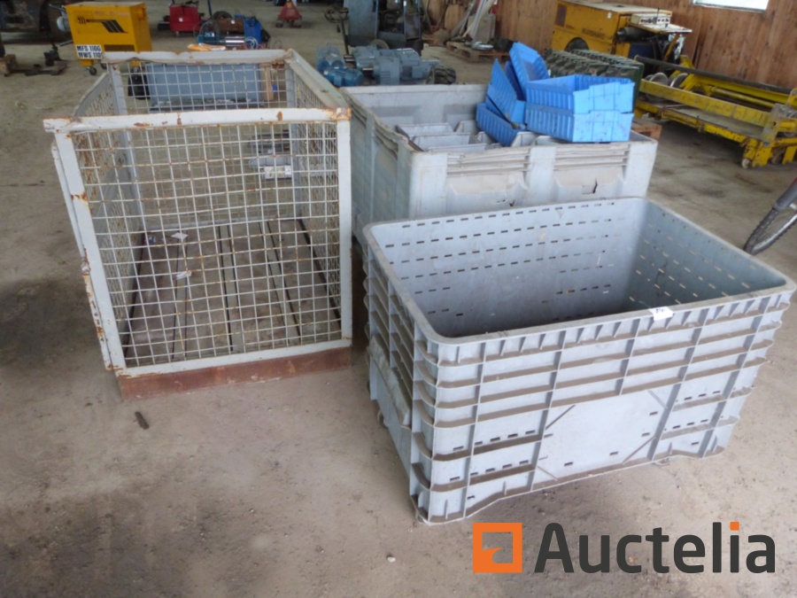 Metal Gitterbox, plastic bins - Construction - Construction - Others ...