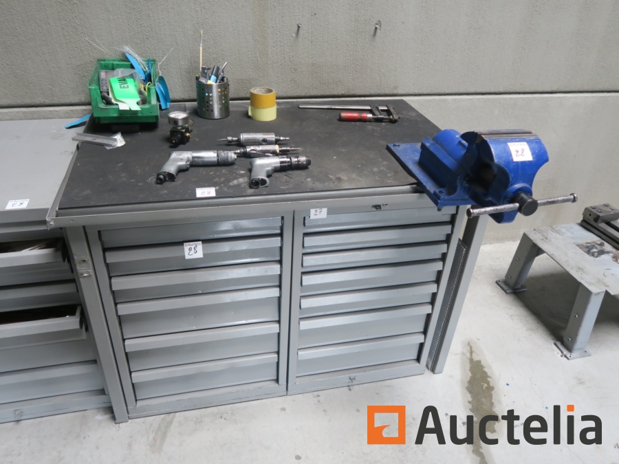 Metal Workbench, Prop, Manual Hand tools, Pneumatic Hand tools, Metal ...