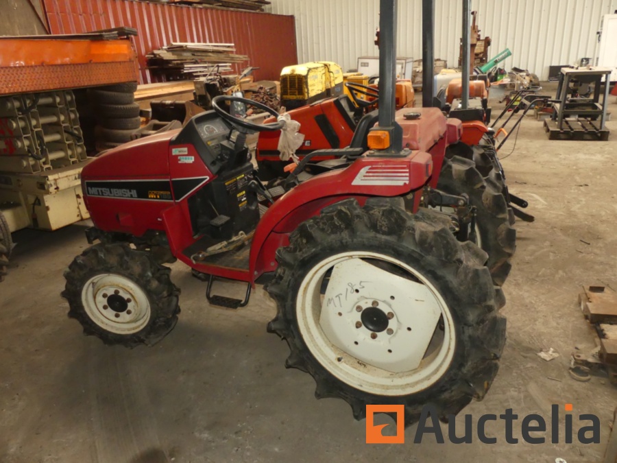 Mitsubishi MT185 Mini-agricultural tractor to be reconditioned used at ...