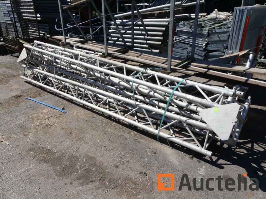 Modular aluminium tubular structure - Construction threads - auctelia.com