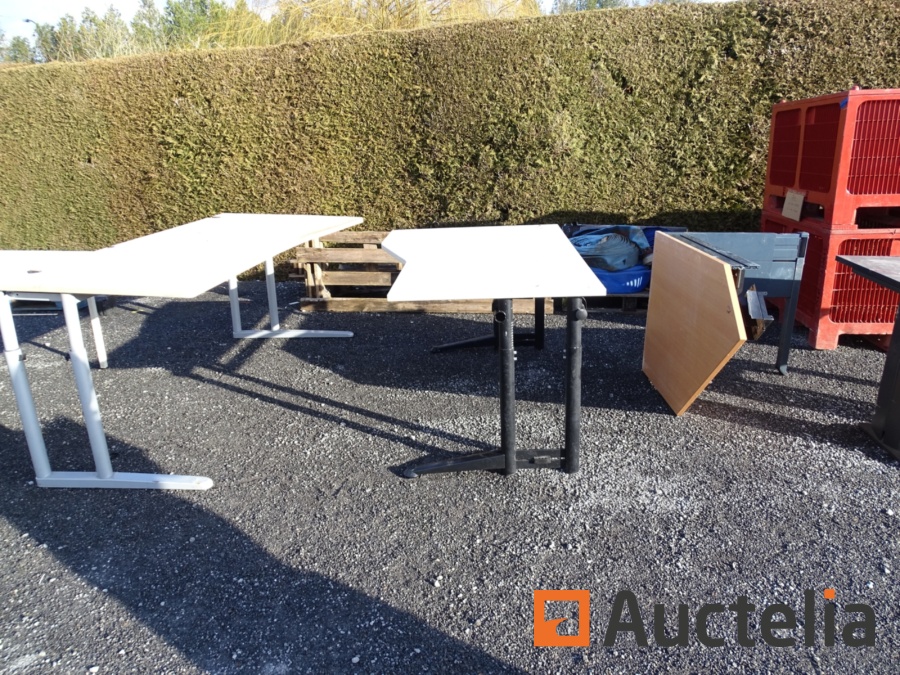 Office tables, angle of office table - Office furniture - auctelia.com