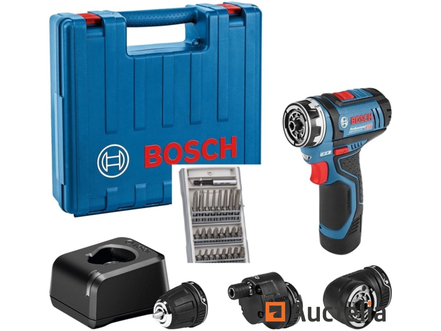 Pack Pro Bosch 12V System Cordless Drill-screw driver GSR 12V-15 FC ...