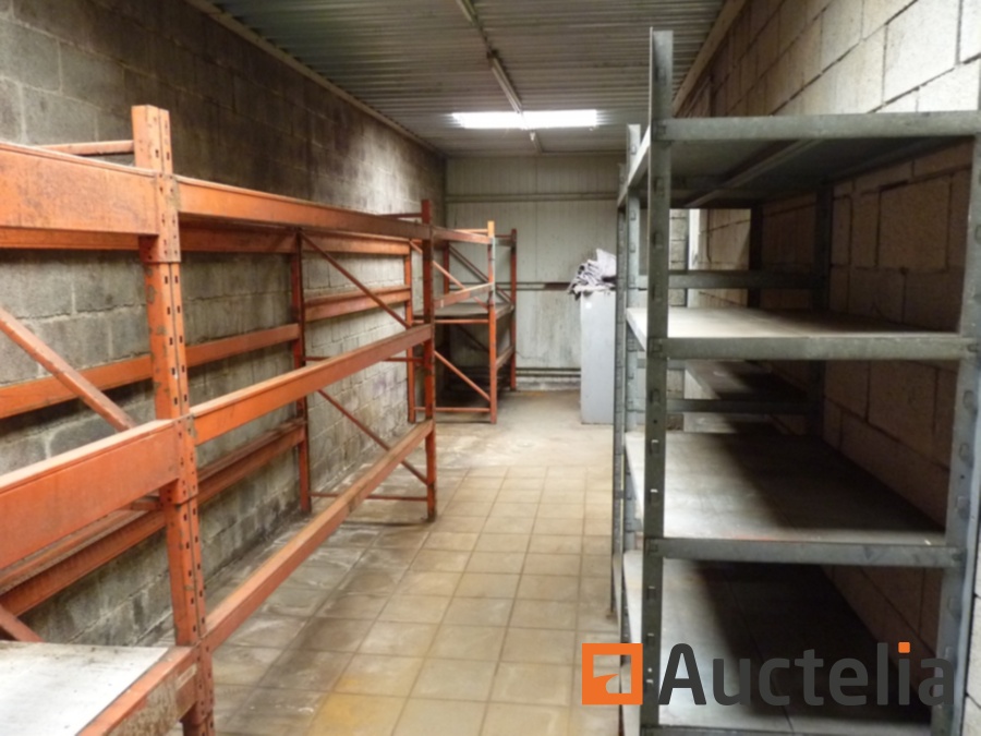 Pallet racks, metal shelf, 2 cabinets for hanging files - Pallet racks ...