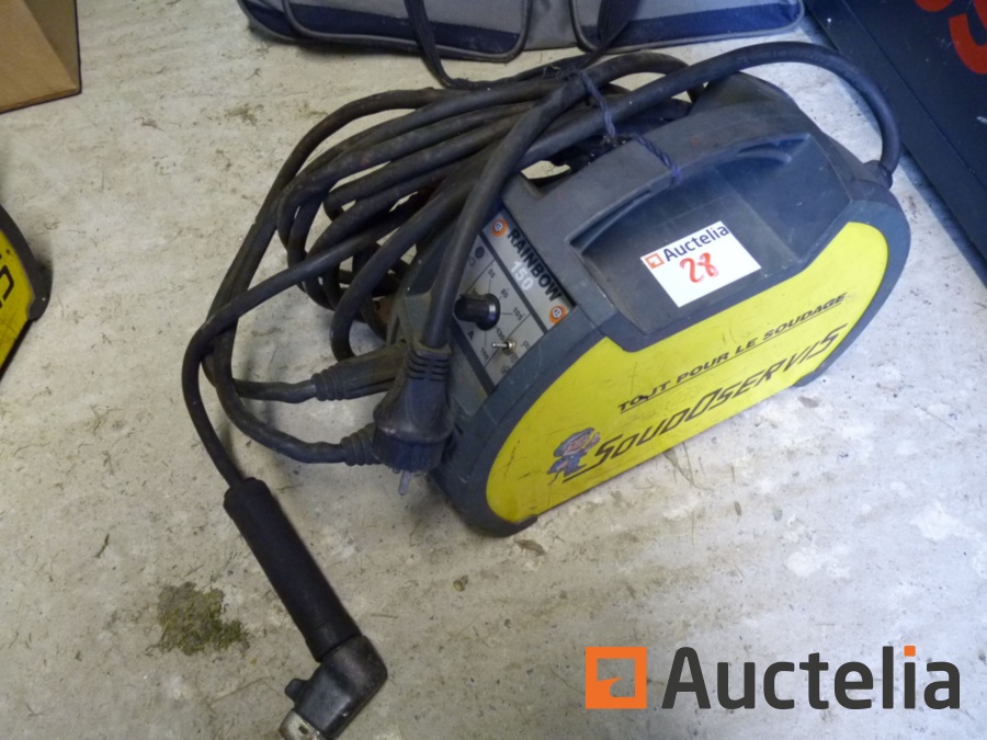 Portable welder CEA Rainbow 150 - Metal - sheetmetal machines - Weldin ...
