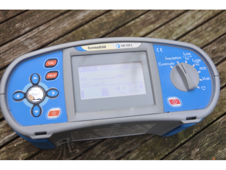 Professional measuring device Metrel Eurotest EASI - Construction ...