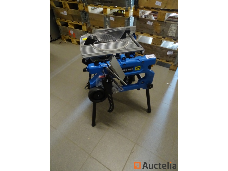 Reversible tabbed Radial saw on table GUDE GFO 1401 Store Value €399 ...