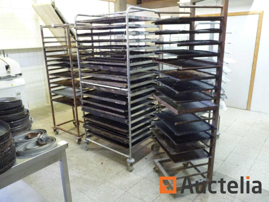 Trolleys for trays - Horeca - auctelia.com