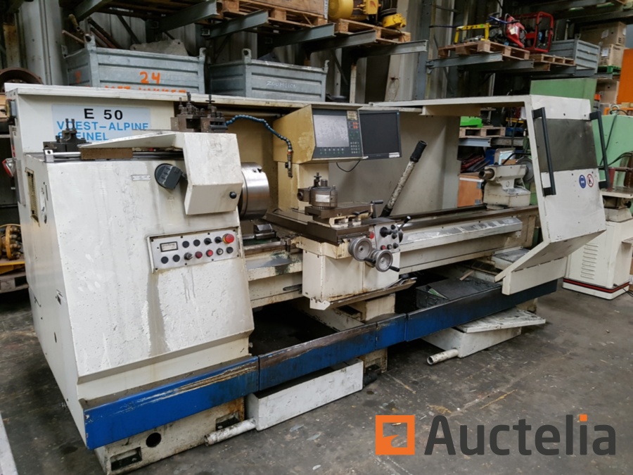Voest Alpine Steinel / Weiler E50 CNC Lathe - Metal Lathes - Lathes - - auctelia.com