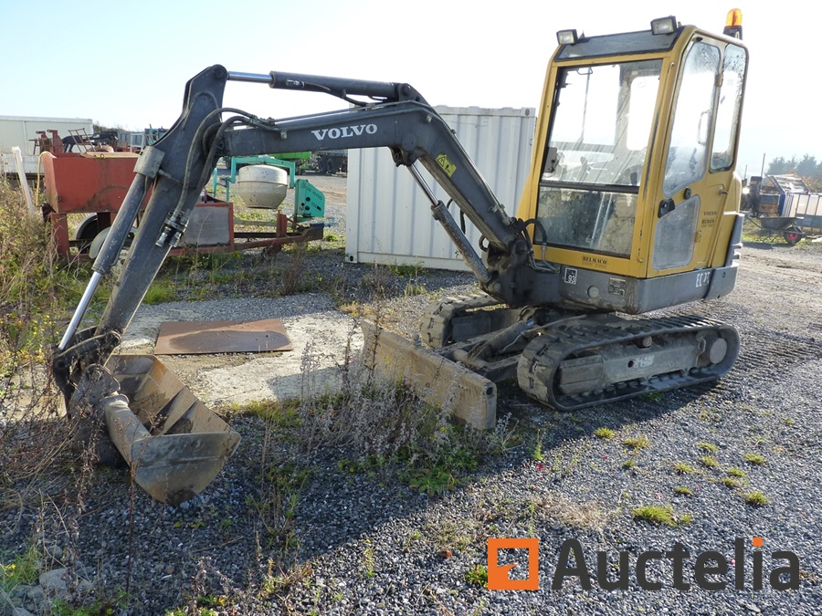 Volvo EC25 Mini Crawler Excavator + 3 Excavation Buckets + Ripper Toot ...
