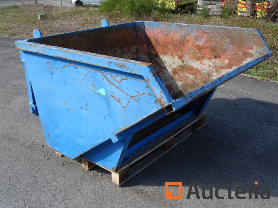 Waste Bin for telehandlers 3000 kg - Construction - auctelia.com