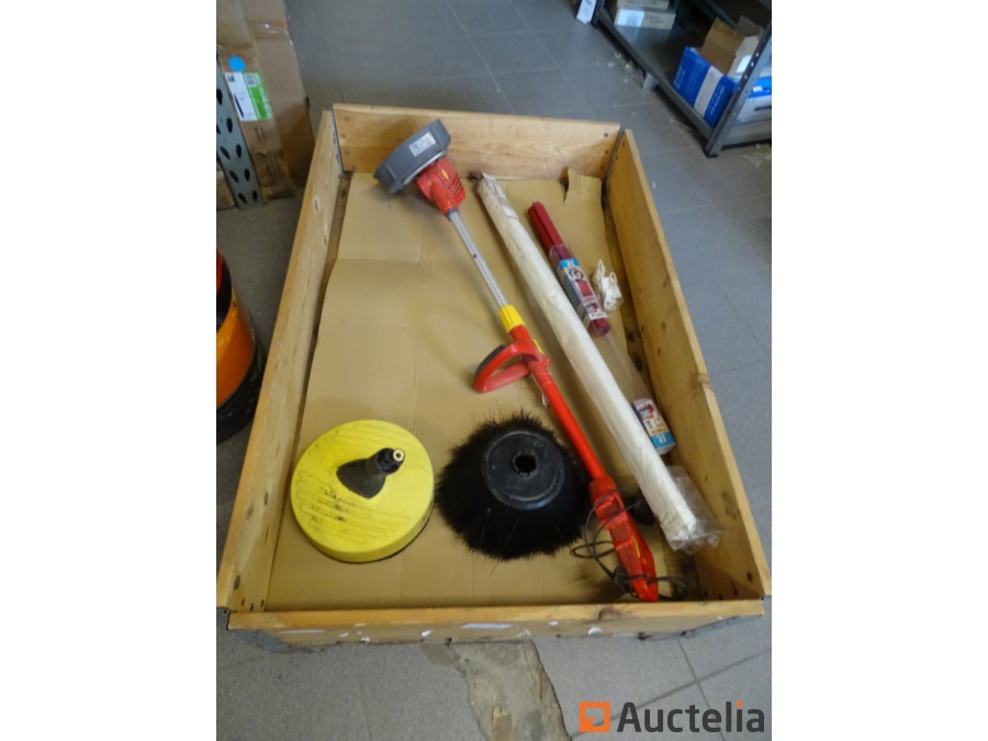 Wolf Garden Wire Brush cutter, various brushes, 2 blinds - Constructio ...