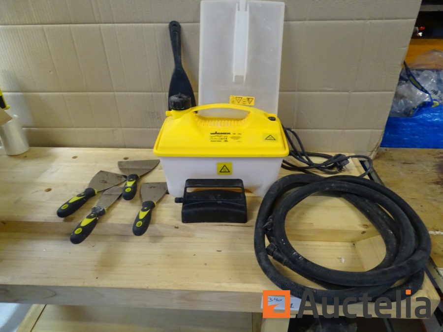 Décolleuse de papier peint Wagner W16, 4 grattoirs - Autres matériels ...