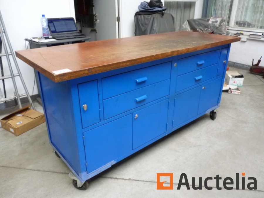 Etabli sur roulettes - Stockage - Etabli - auctelia.com