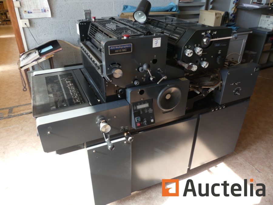 Machine a impression Offset Multigraphics 4610 MC - Autres industries ...