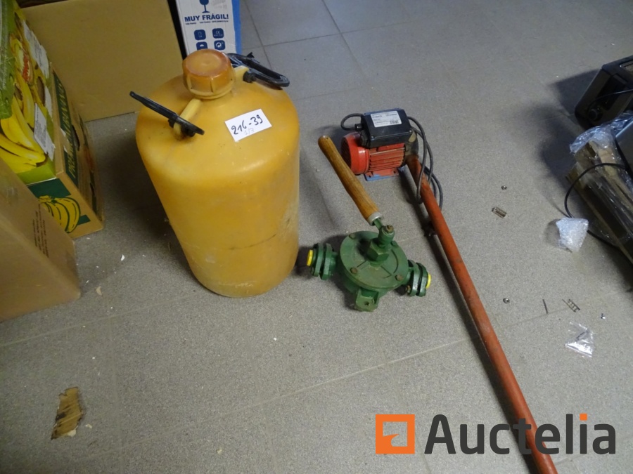 Pompe à mazout électrique, pompe à mazout manuelle, jerrican 25l - Aut ...