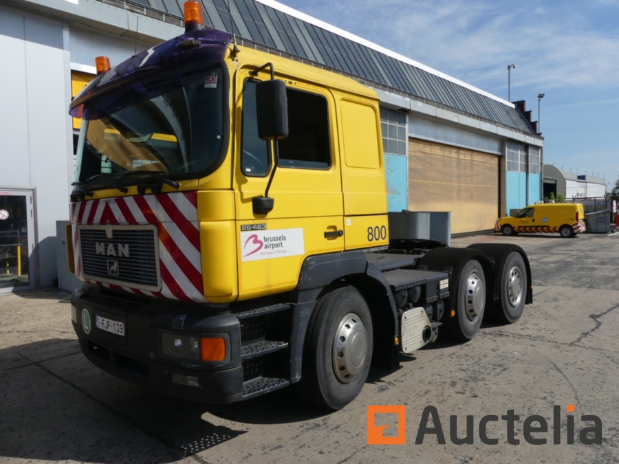 (Réf. 800) - Camion tracteur MAN 26-463 (1996) - Tracteur routier - Tr ...