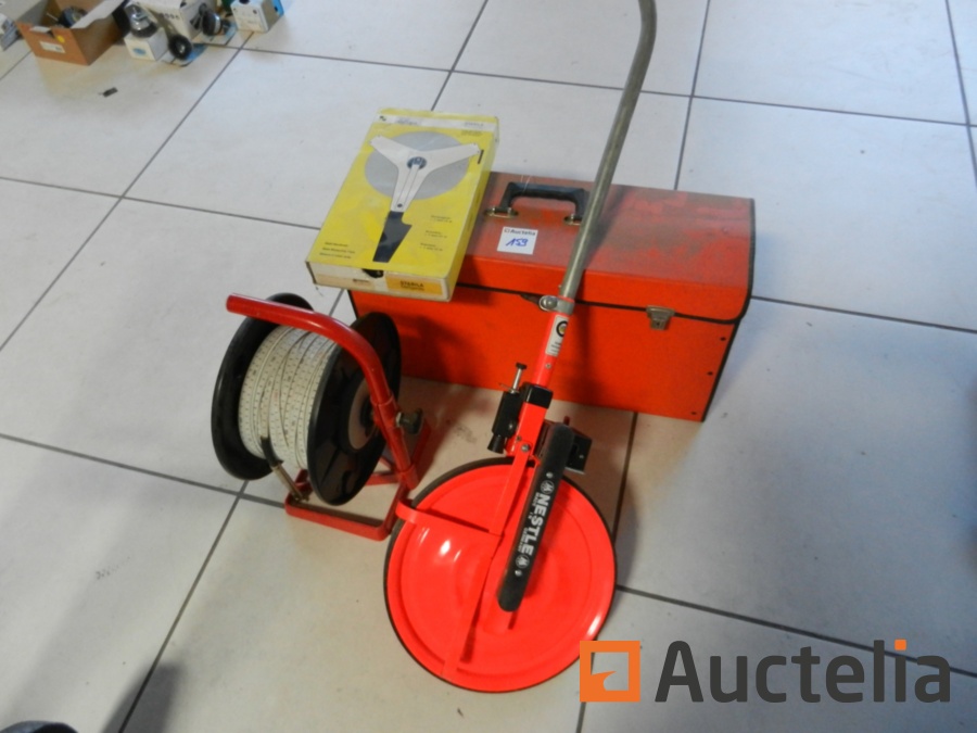 Roue de mesurage de distance Nestle, Rouleau de mètre ruban 150 M, Mèt ...