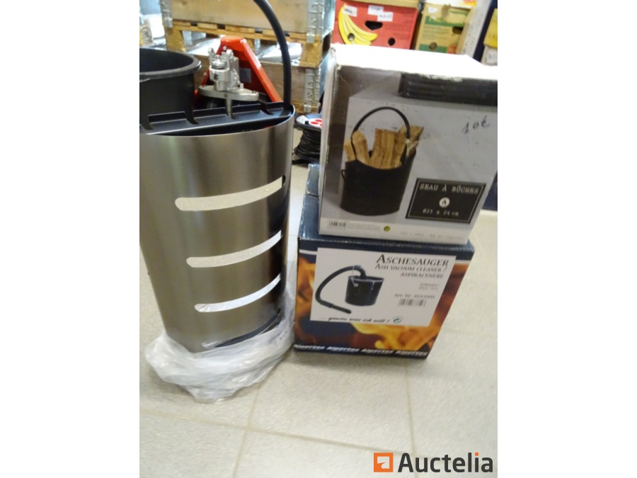 Seau à bûches, aspire cendres, range tisonnier - Construction / Génie ...