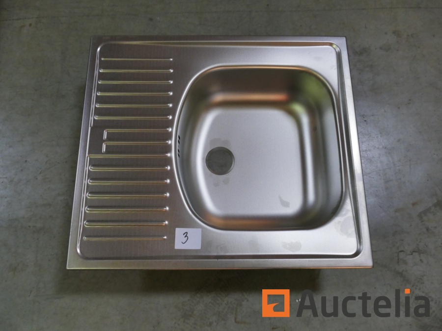 Simple bac évier inox avec égouttoir Franke - Matériaux de constructio ...