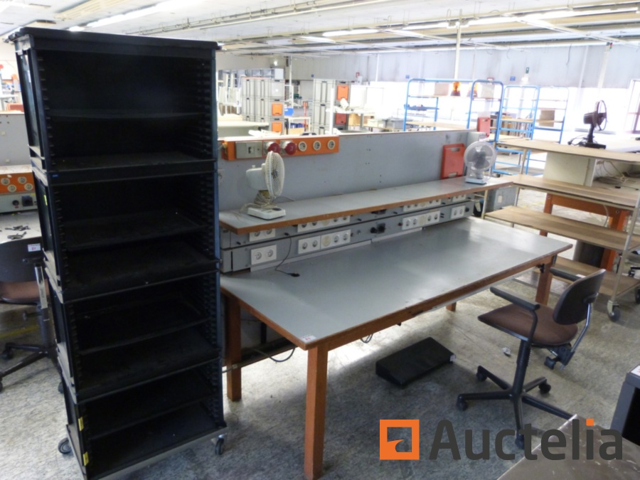Table bureau de laboratoire - Manutention & Stockage - auctelia.com